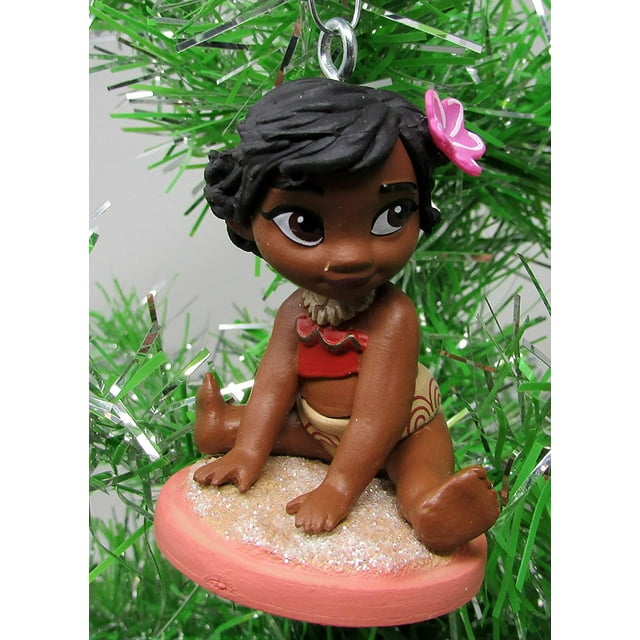 Holiday Ornaments Moana Toddler Baby Moana Christmas Ornament - Unique ...