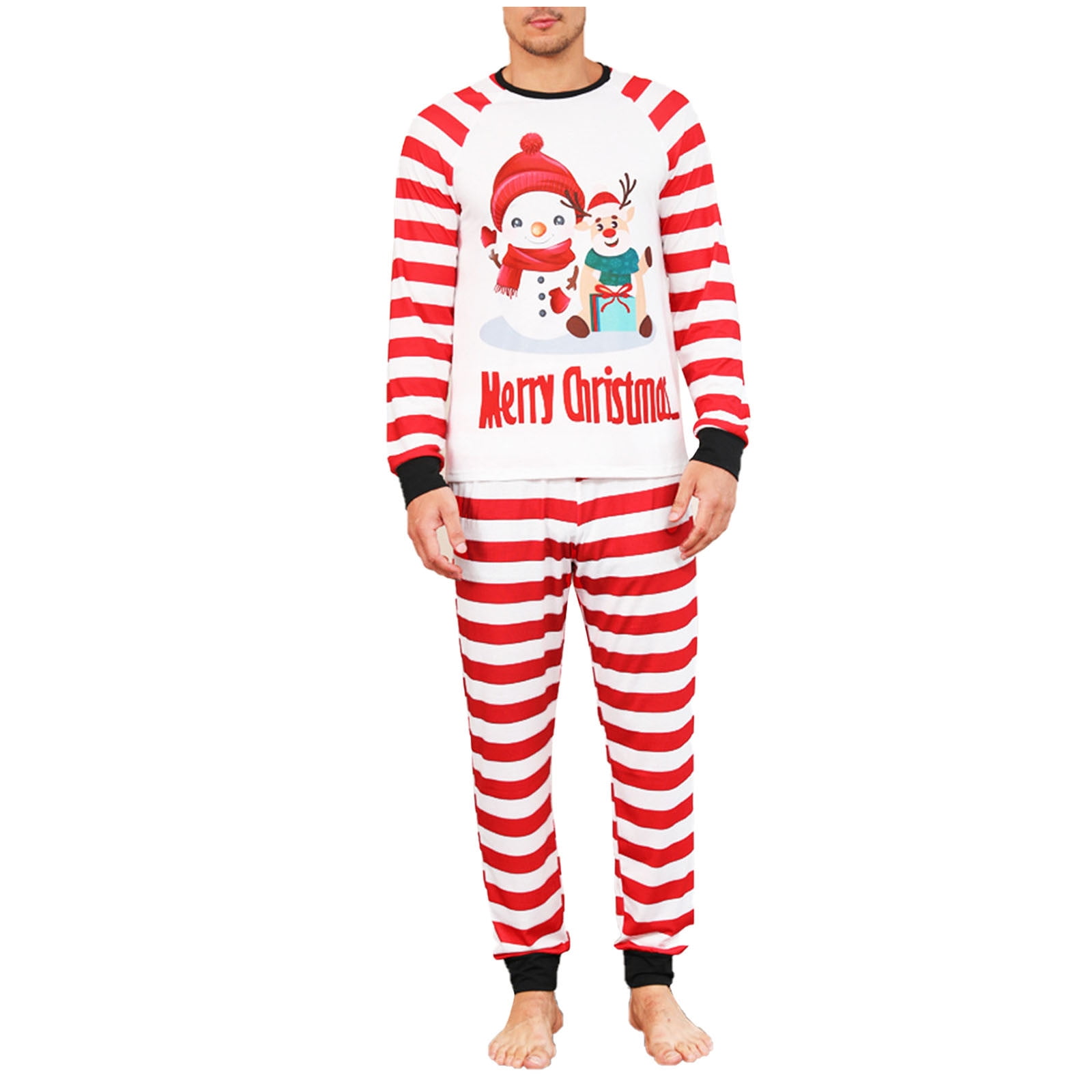 Holiday Pajamas for Family Christmas Pjs Matching Sets Adults Kids ...