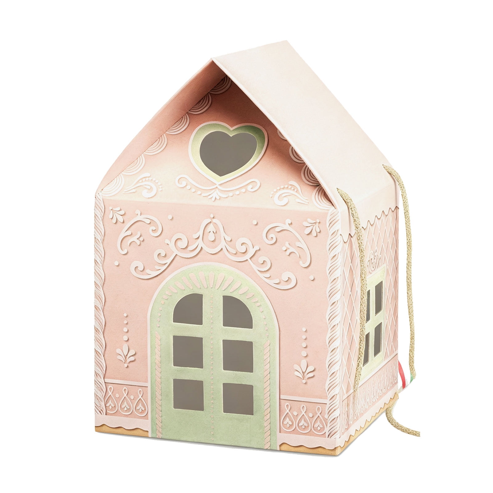 Holiday Paper Cottage Set Gift Box Festival Decoration Gift Holiday ...
