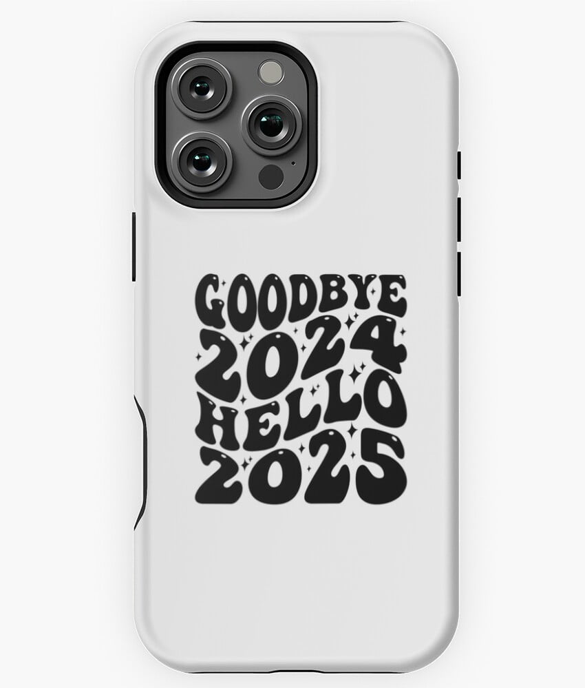 Holiday Party Goodbye 2025 Hello 2026 Phone Case for iPhone 16 15 14 13 ...
