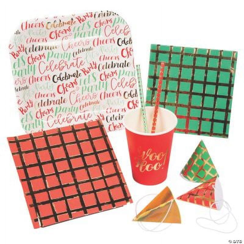 Holiday Party Pack 8Ct - Party Supplies - 40 Pieces - Walmart.com