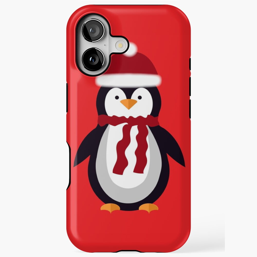 Holiday Penguin Christmas Winter Tough Phone Case 17 16 15 14 13 12 11 ...