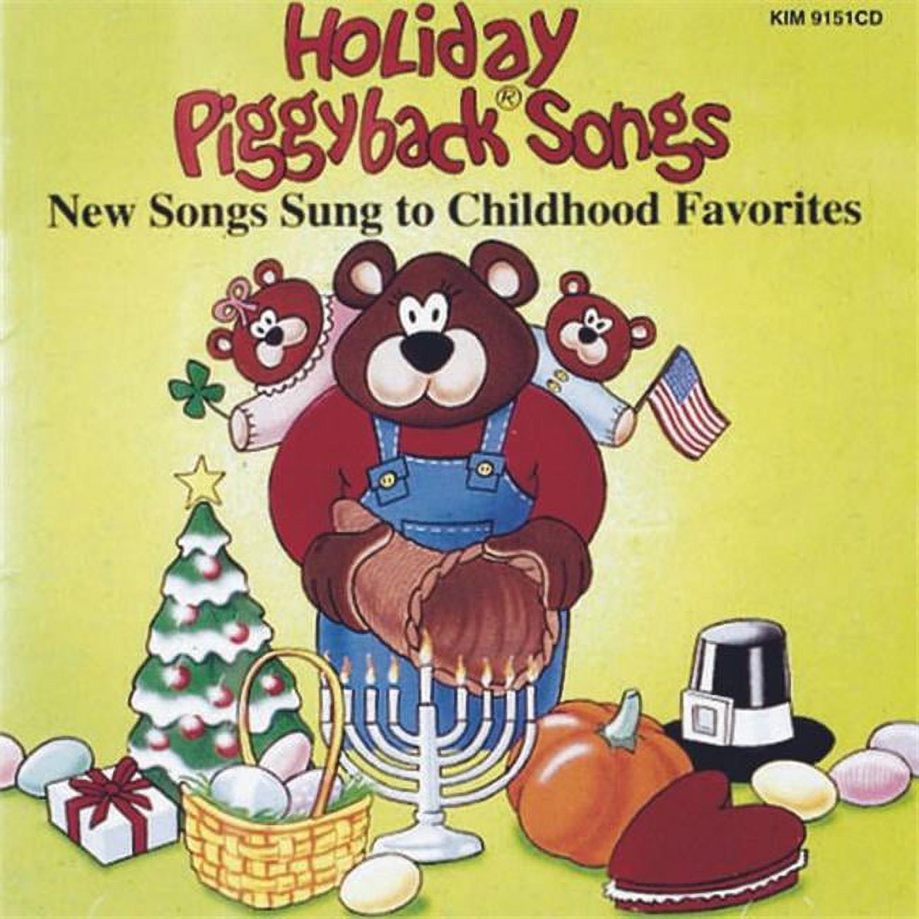 Holiday Piggyback Songs Song CD for PK to 1st Grade - Walmart.com