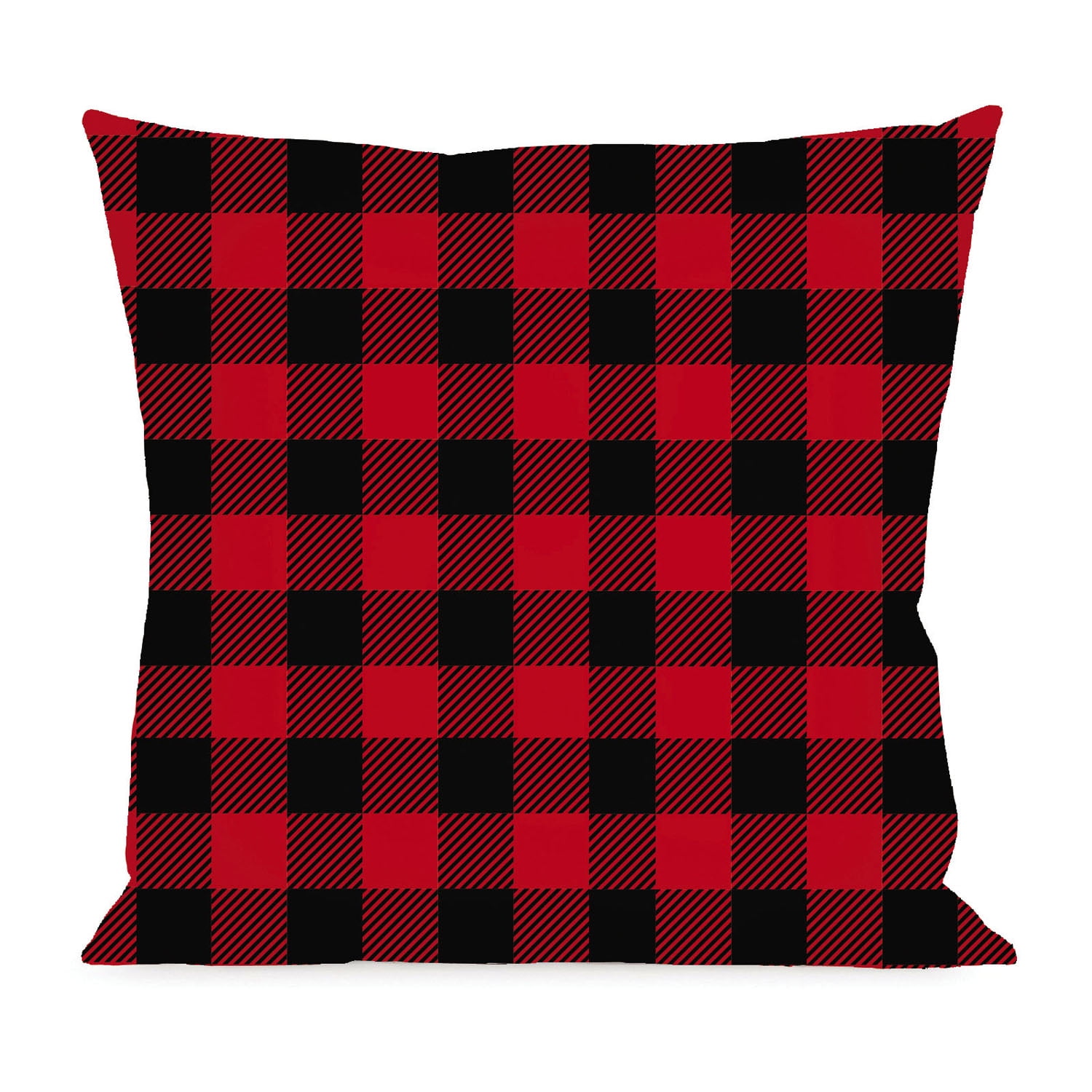 Holiday Plaid Truck Interchangeable Pillow Cover - Walmart.com