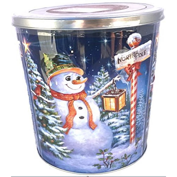 Holiday Popcorn Tins