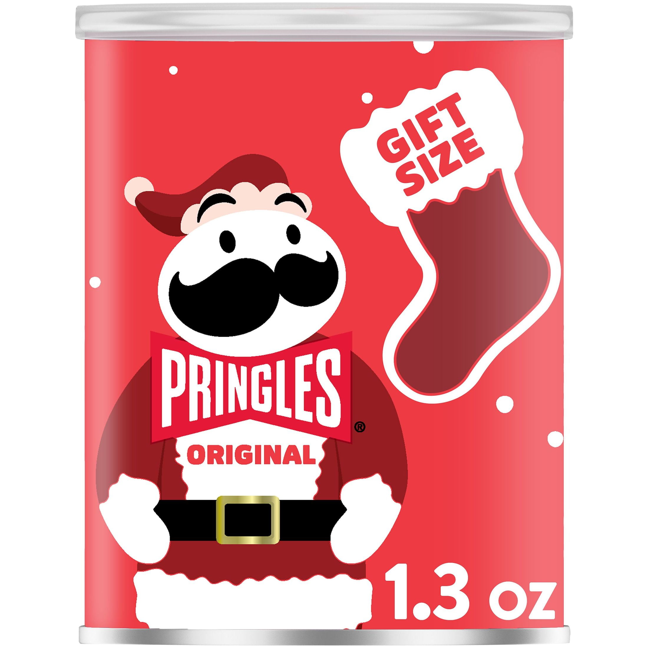 Pringles Original Potato Crisps Chips, Holiday Snacks, 1.3 oz - Walmart ...