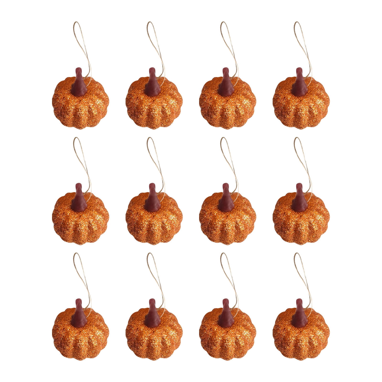 Your Holiday Pumpkin Decorations 12Pcs Mini Foam Pumpkins Halloween ...