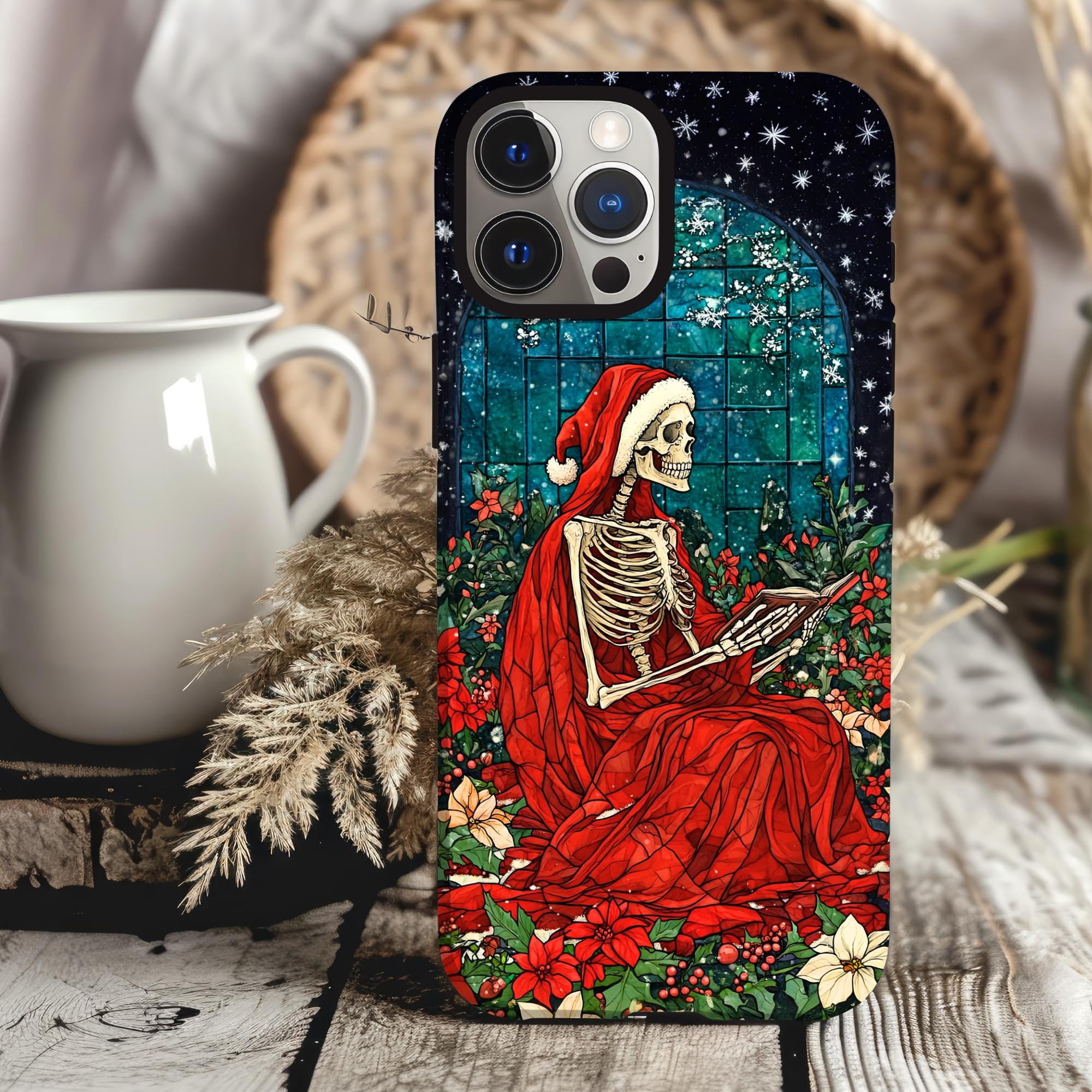 Holiday Reading Art Case With Festive Book Lover Theme for iPhone 17 to ...