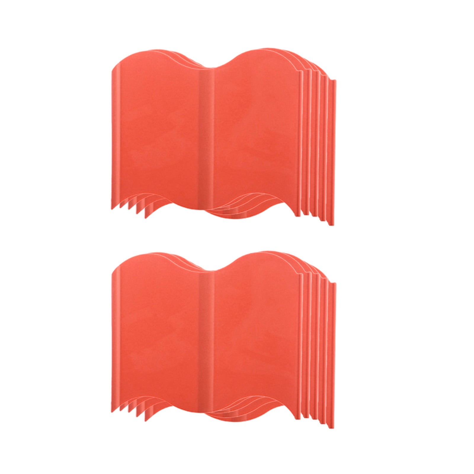 Your Holiday Red Color Garden Border Fencing Ten Piece Set Flower Bed ...