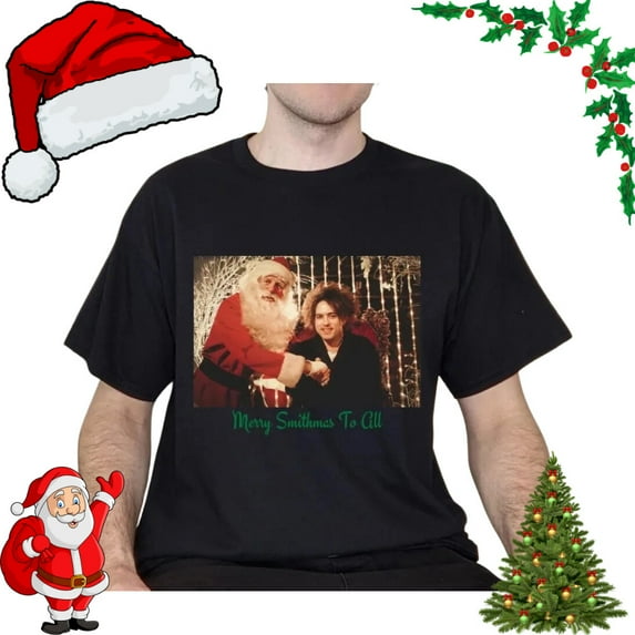 Holiday Retro Gothic Christmas Tee Inspired by Classic Alt Rock Style ...