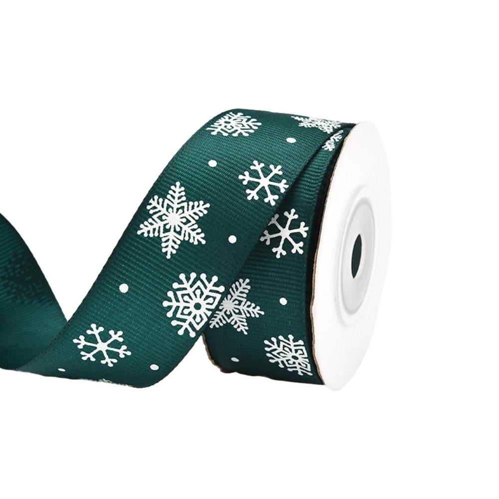 Holiday Ribbons for Crafts | 9M Snowmen Snowflake Grosgrain Christmas ...