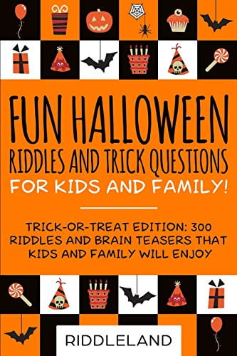 Pre-Owned Fun Halloween Riddles and Trick Questions for Kids and Family ...