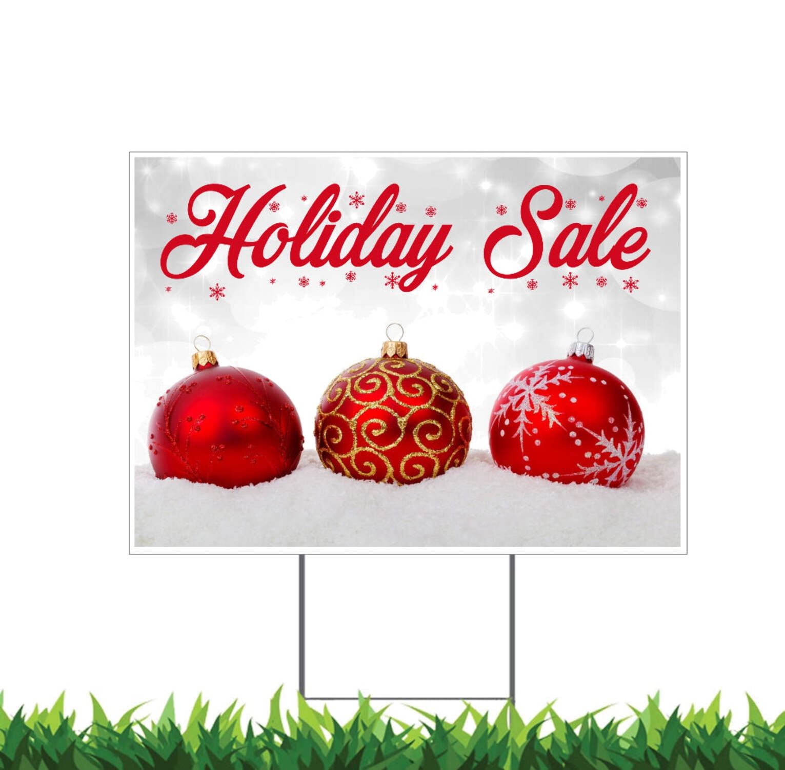 Holiday Sale Sign, Retail Sale Sign, Yard Sign, 18x12, 24x18, 36x24, H ...