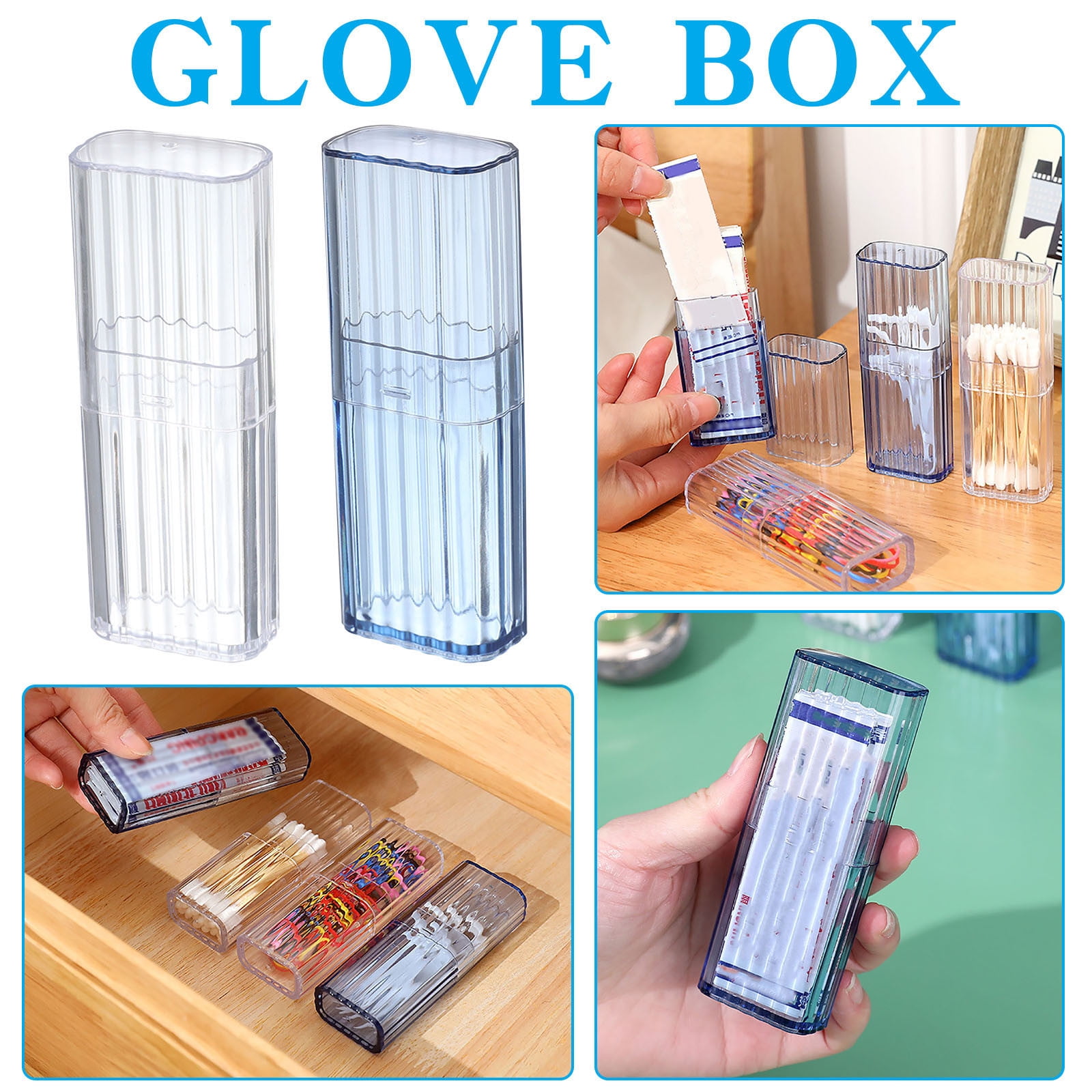 Holiday Sale, Travel Portable Transparent Storage Box, Classification ...