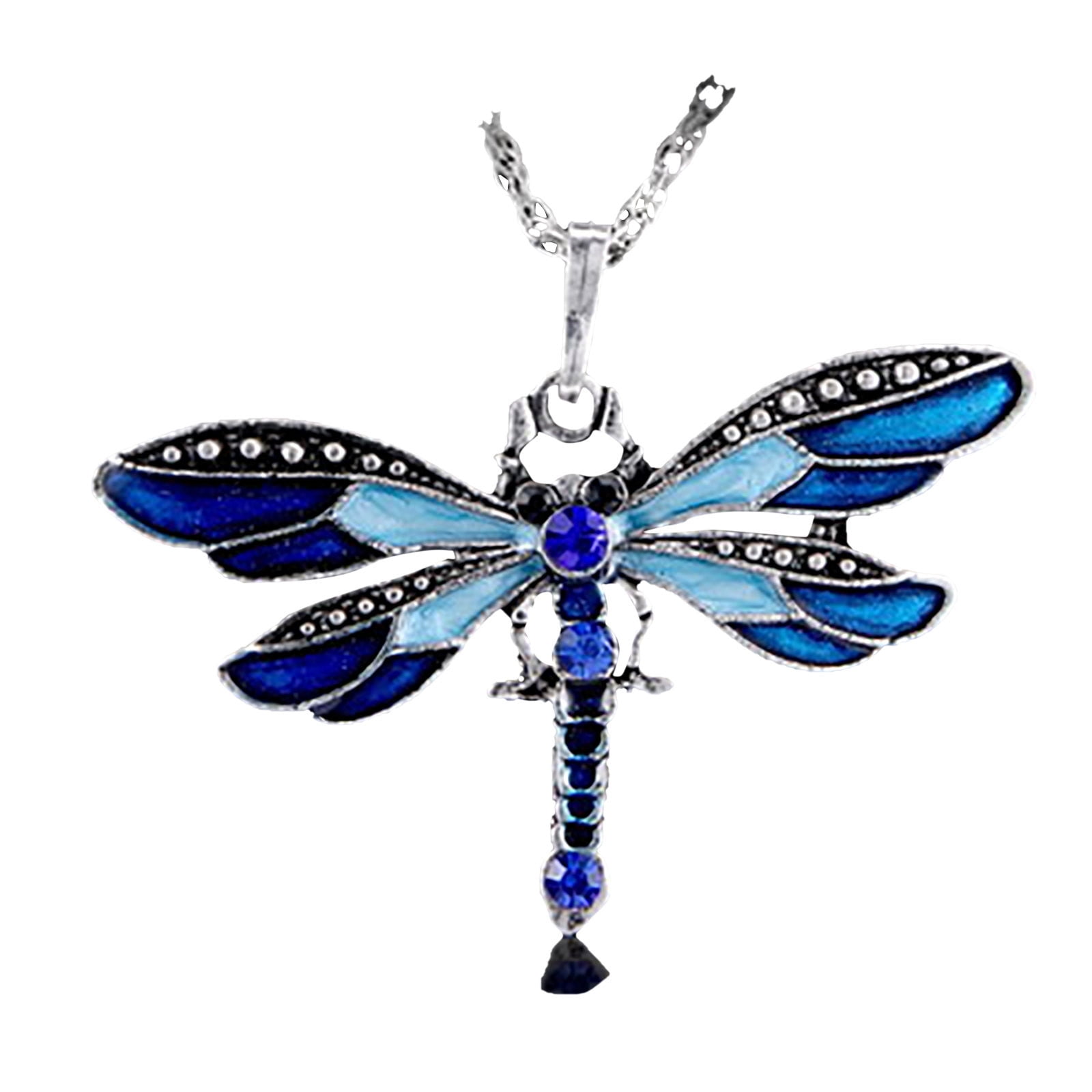 Kukoosong Pendant Necklace for Women Jewelry Vintage Simulation Crystal ...