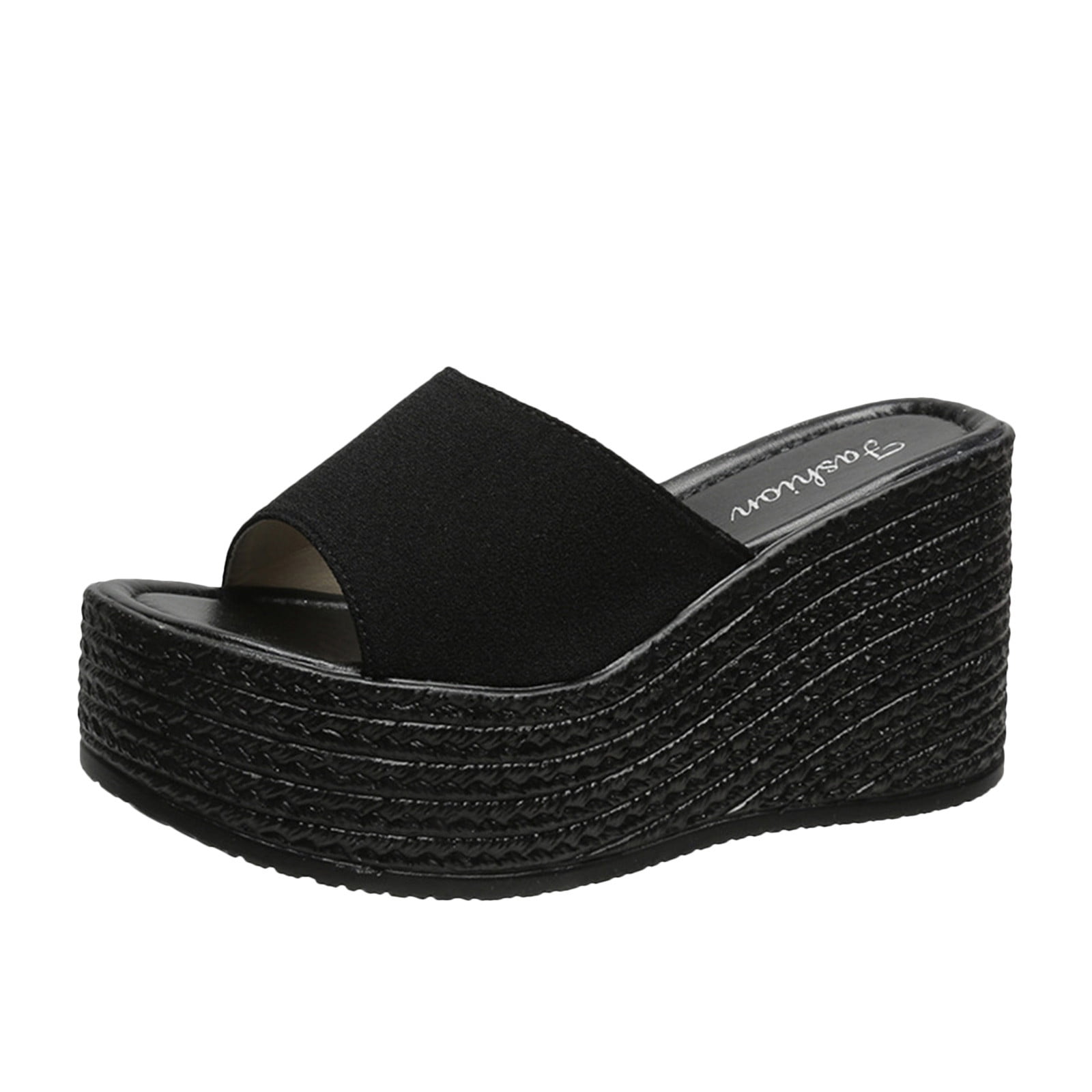 Holiday Savings Deals! Kukoosong Sandals Women Matsu Heel Thick Sole ...