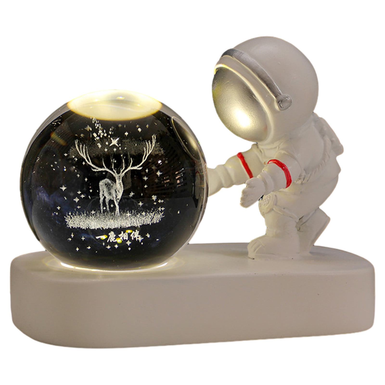 Holiday Savings! Dvkptbk Desk Lamp, Crystal Decoration Night Light for ...