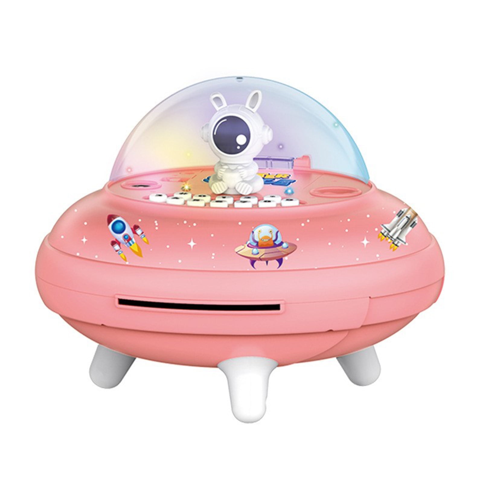 JOGZMZ Toys, Piggybank for Kids Space Astronaut Savings Tank UFO ...