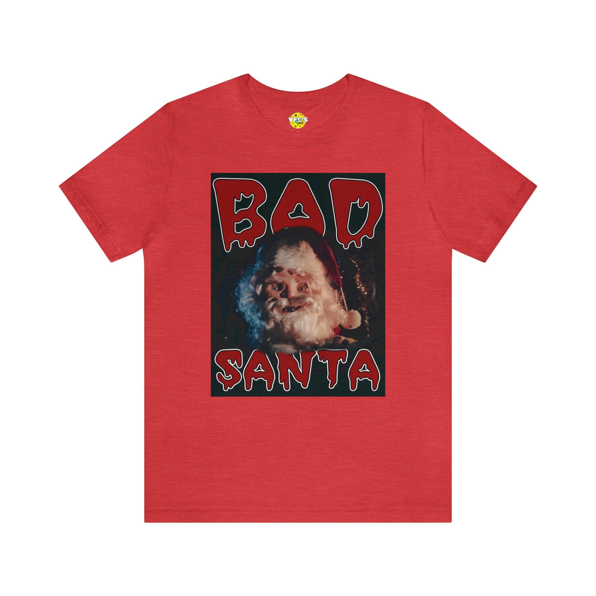 Holiday Scary Santa Mask tshirt - Christmas Crypt Keeper Santa Mask ...