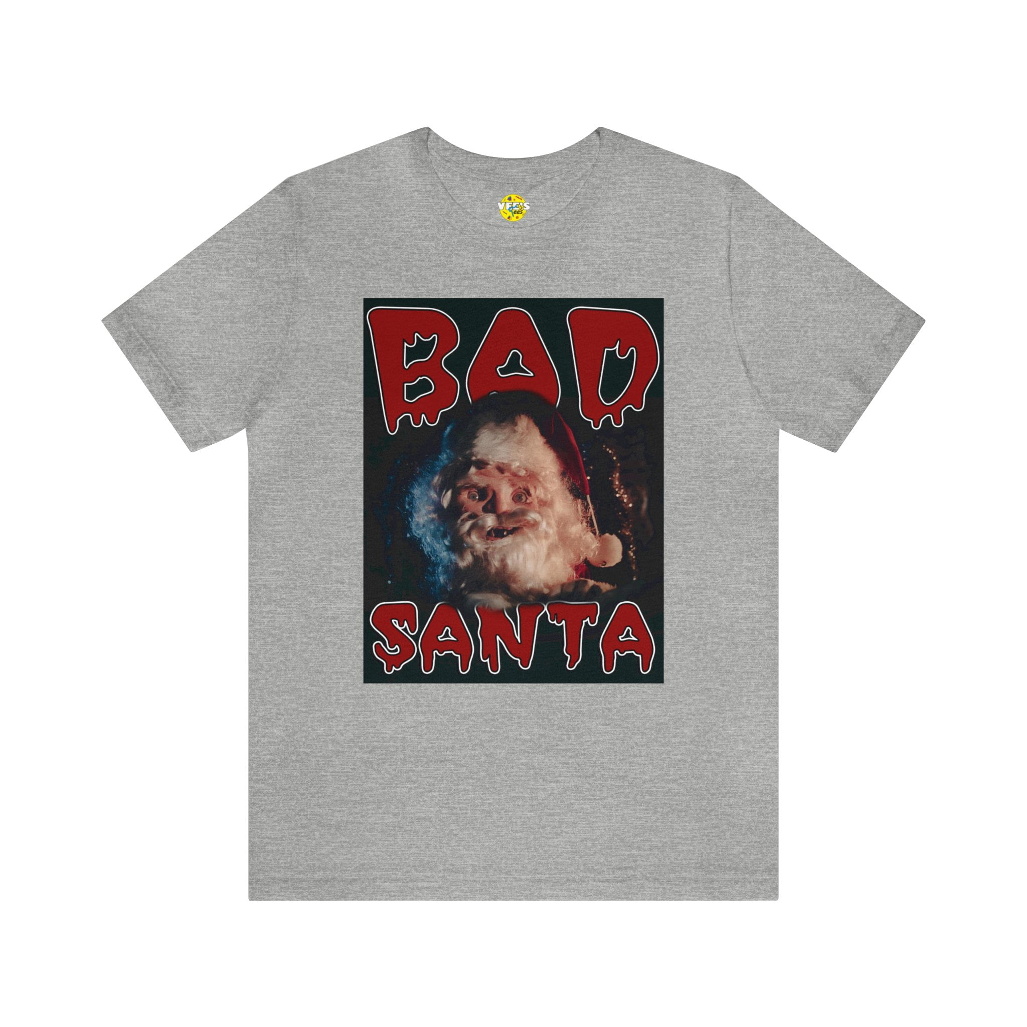 Holiday Scary Santa Mask tshirt - Christmas Crypt Keeper Santa Mask ...