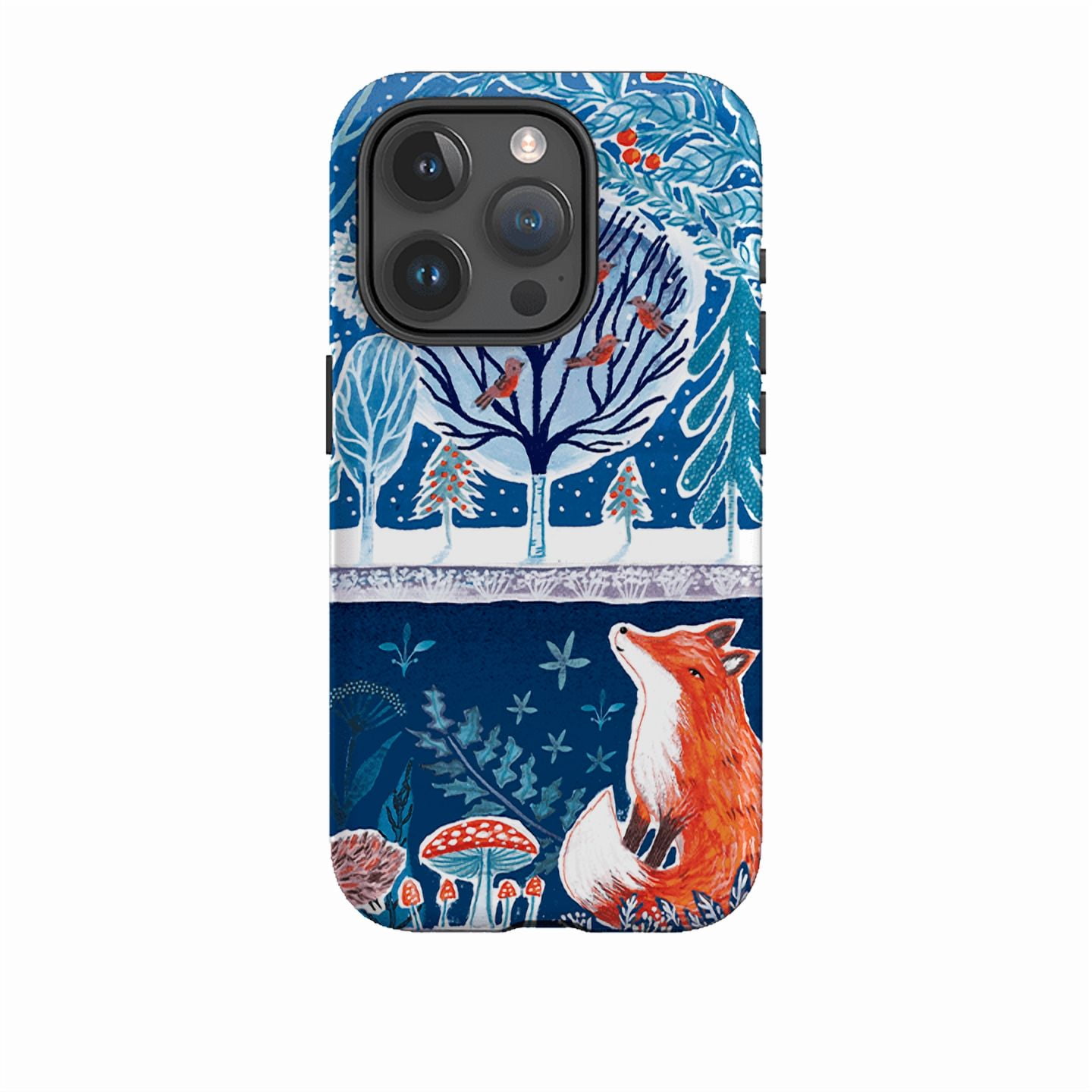 Holiday Scenic Winter Sun I Seasonal Landscape iPhone Case 17 16 15 14 ...