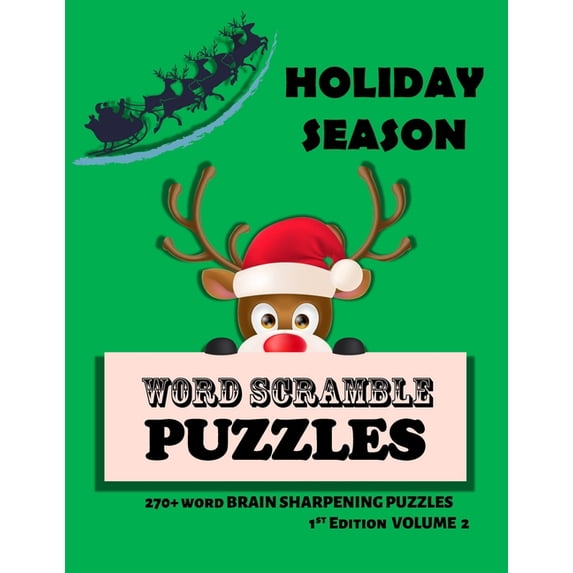Holiday Season Word Scramble Puzzle - Walmart.com