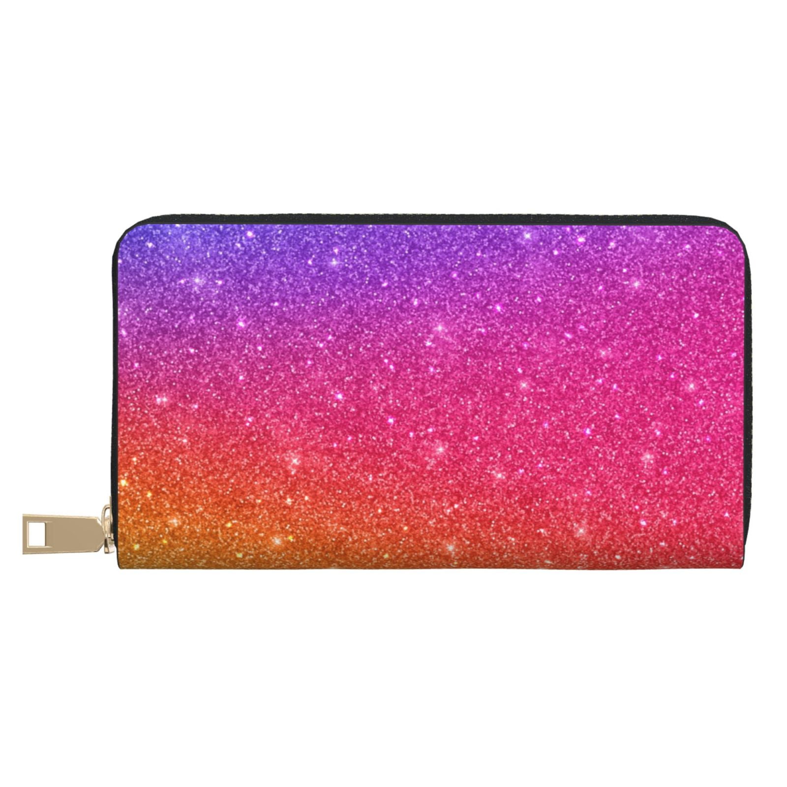 Holiday Shiny Wallet Women, Leather Bifold Multi Card Wallet, Women's ...