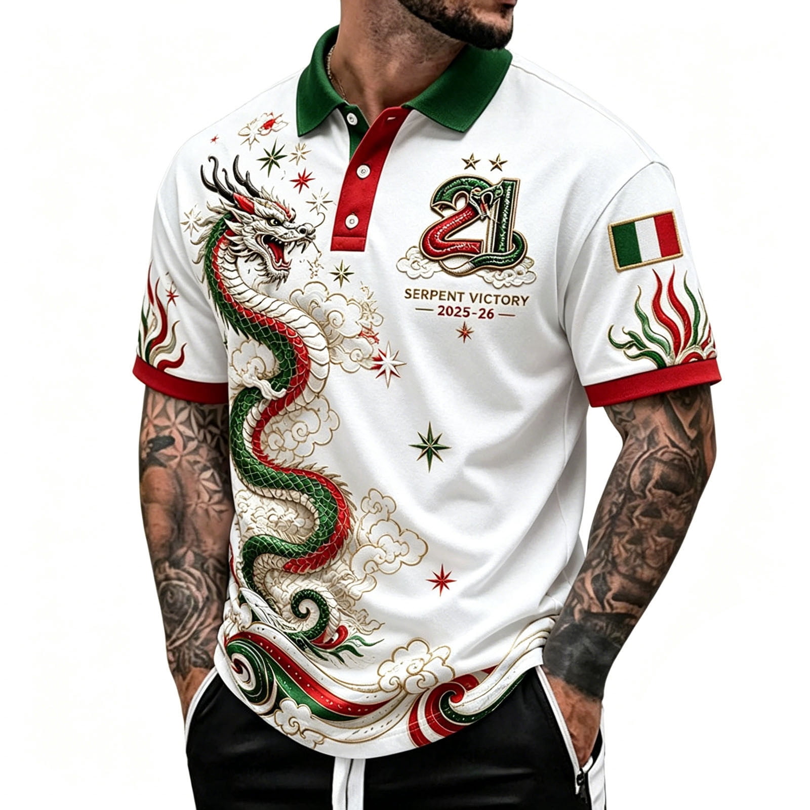 Holiday Shirt for Men Short Sleeve Print Color Blocked Lapel Mens ...