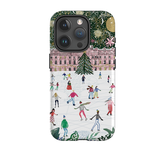 Holiday Skating Somerset House Phone Case for iPhone 11 12 13 14 15 16 ...