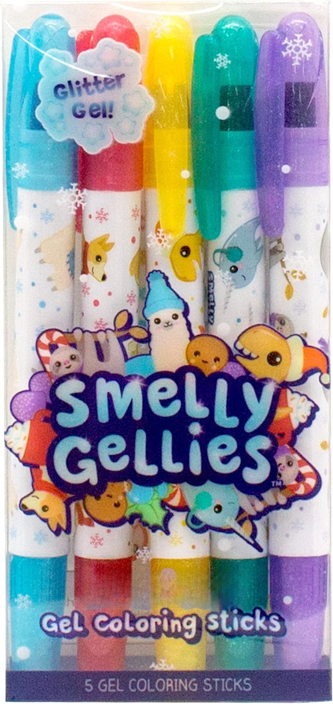 Holiday Smelly Gellies - Gourmet Scented Glidewrite Glitter Coloring ...