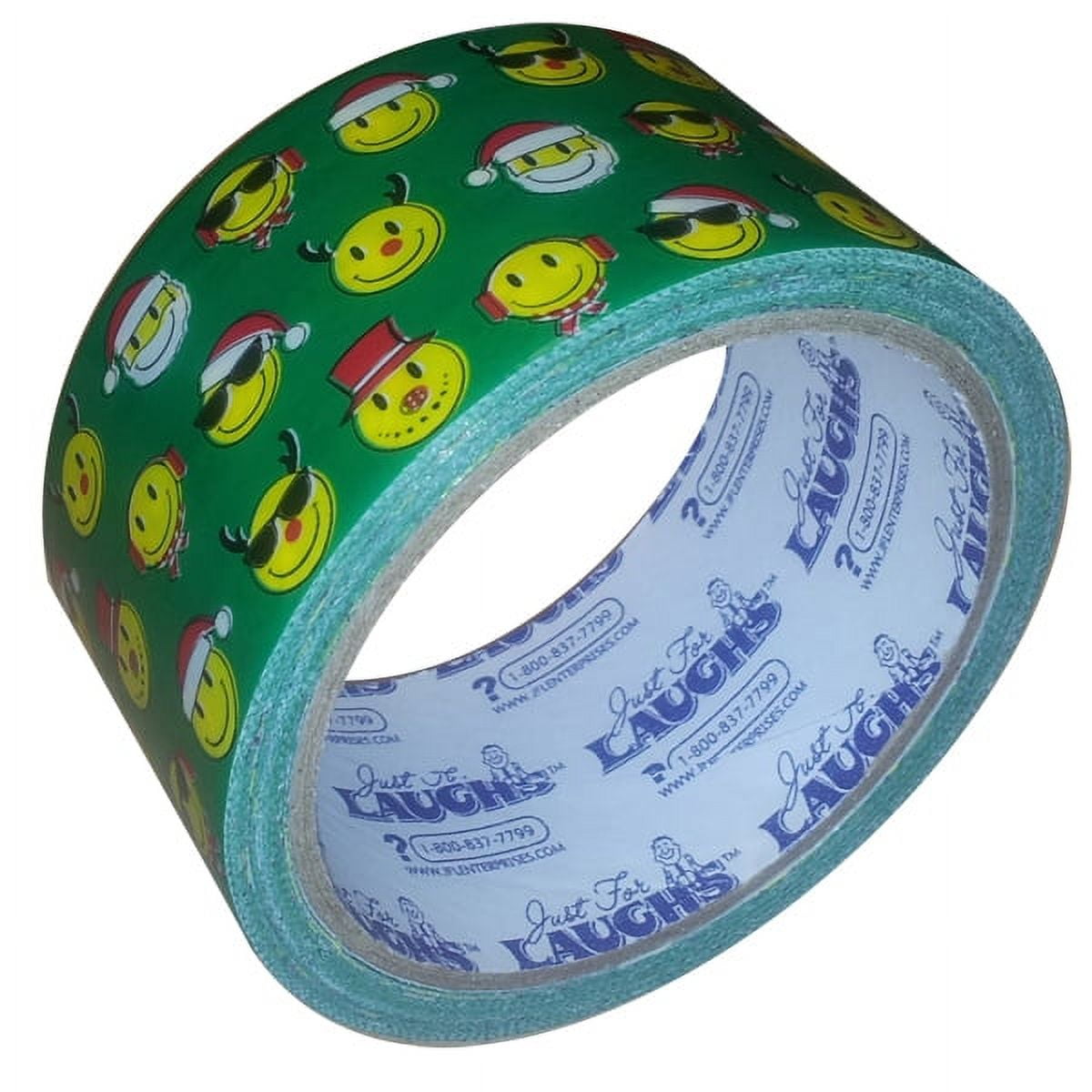 Holiday Smiles Smiley Face JFL Duct Tape 1.88 in x 10 yds - Walmart.com