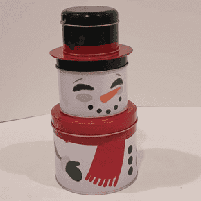 Snowman Nesting Gift Boxes