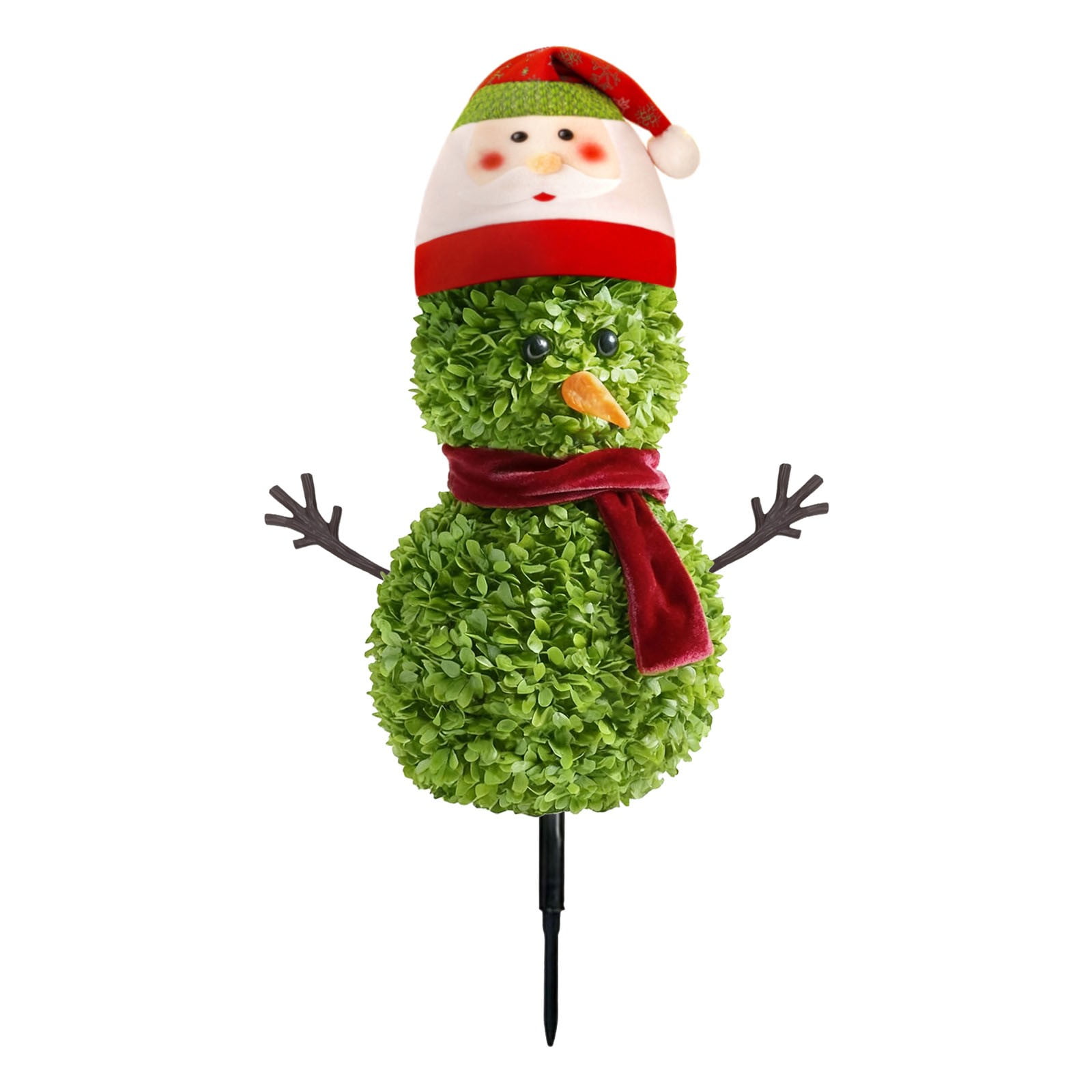 Holiday Snowman Stake Holiday Yard Outdoor Lighted Display Snowman ...