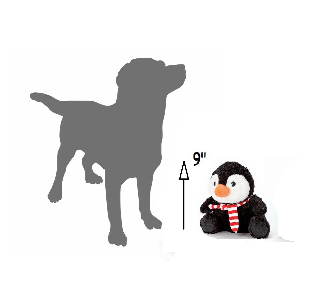 Holiday Soft Plush Toy for Big Dogs 9" Character Crunches Chuckles and ...