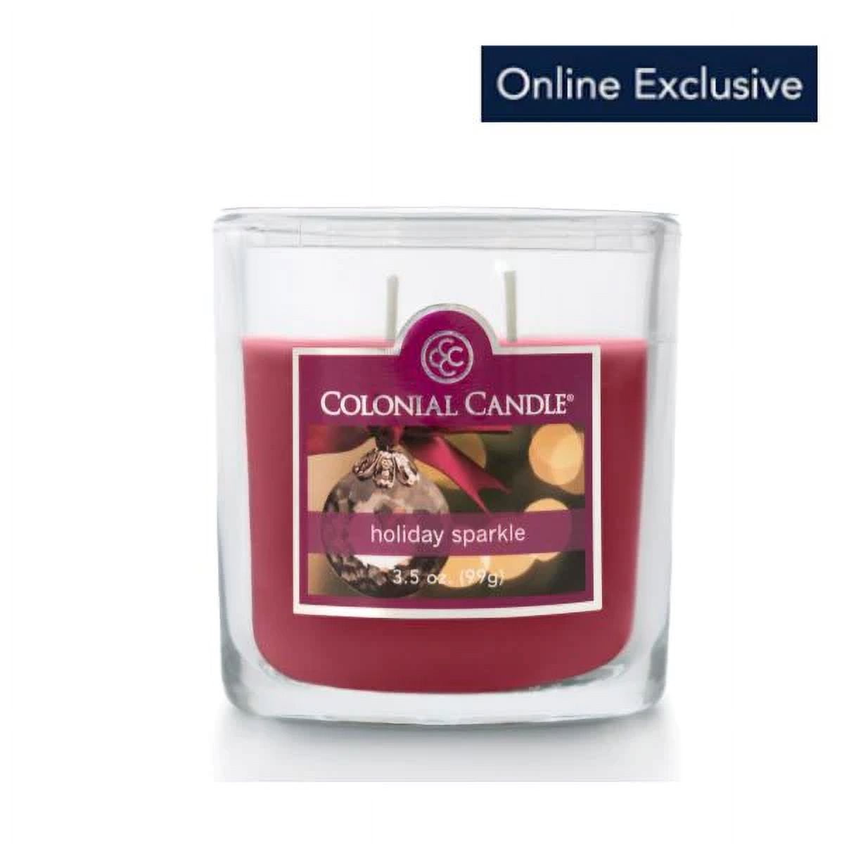 Holiday Sparkle ~ 3.5oz 2-Wick Oval Candle ~ Colonial Candle - Walmart.com