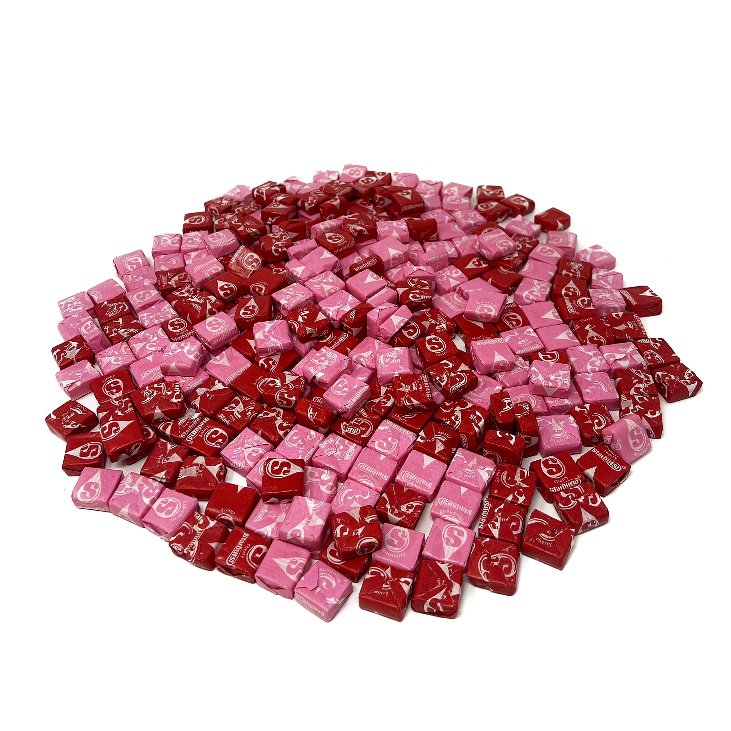 Holiday Special Starburst Pink and Red Mix Chewy Fruit Candy - 3 lbs ...