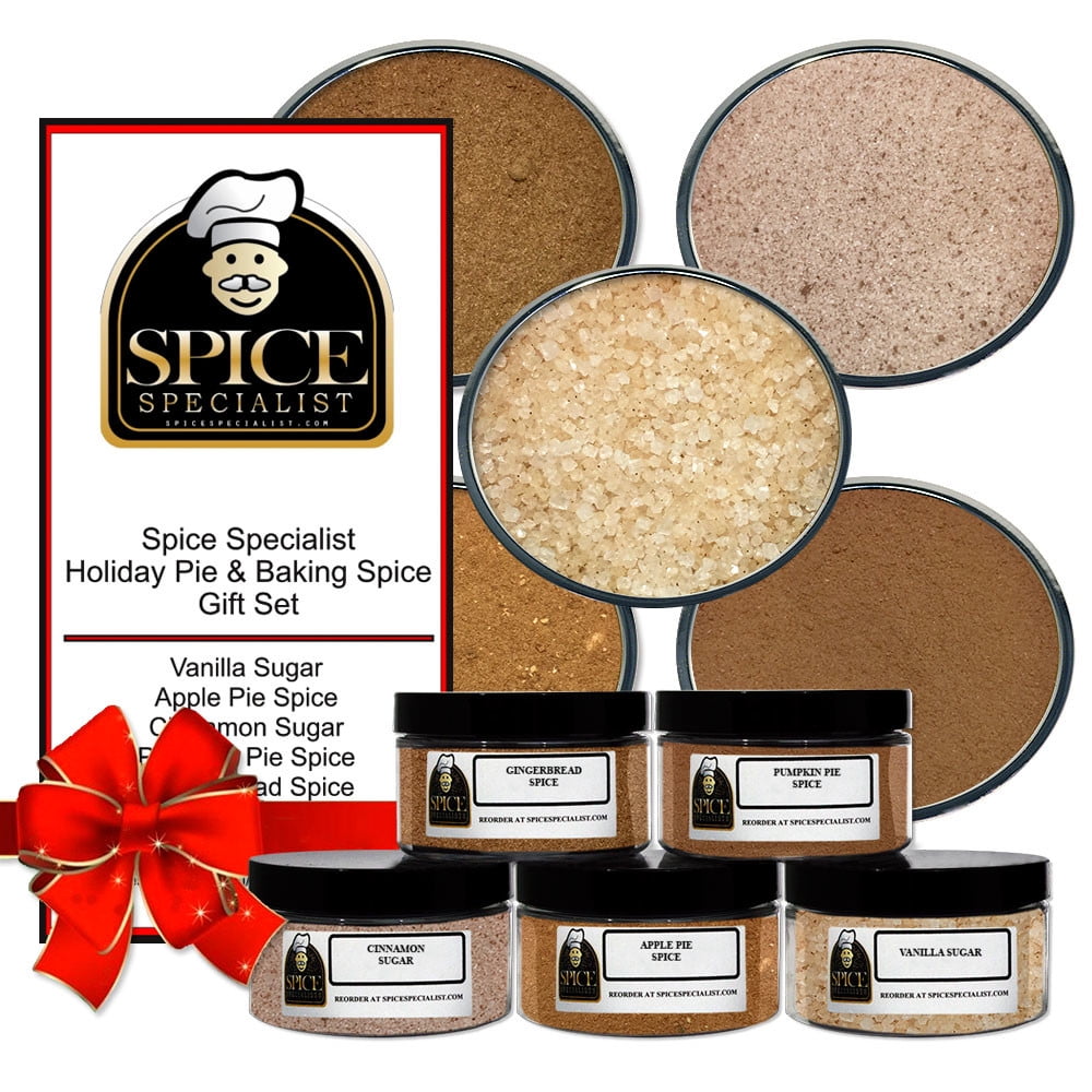 Holiday Spice Gift Set - 5 Seasonings Included - Weight Varies by Spice ...