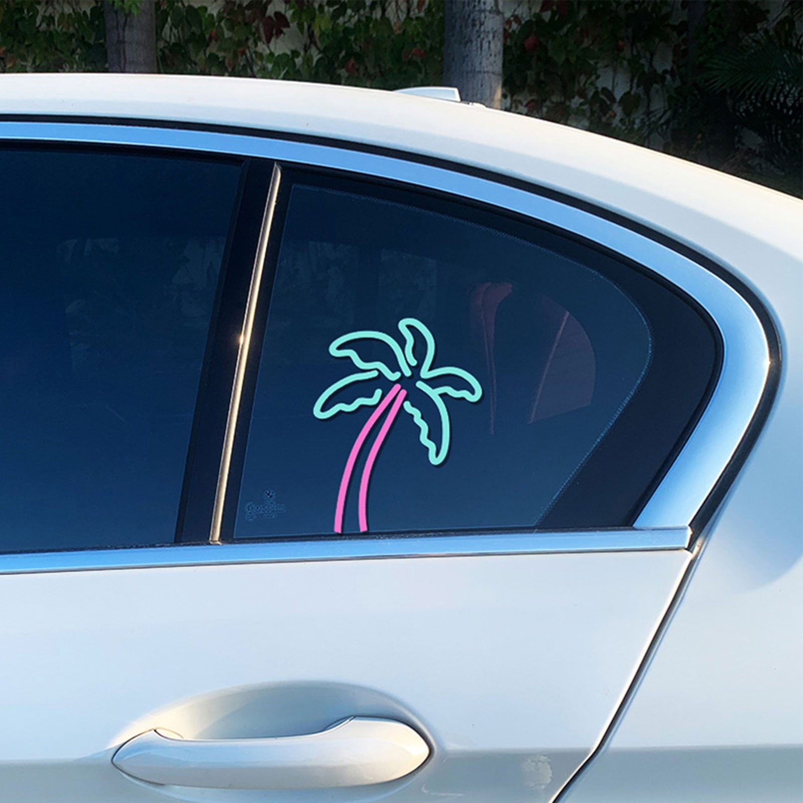 Holiday Stickers for Kids Vintage Coconut Tree Car Sticker for Electric ...