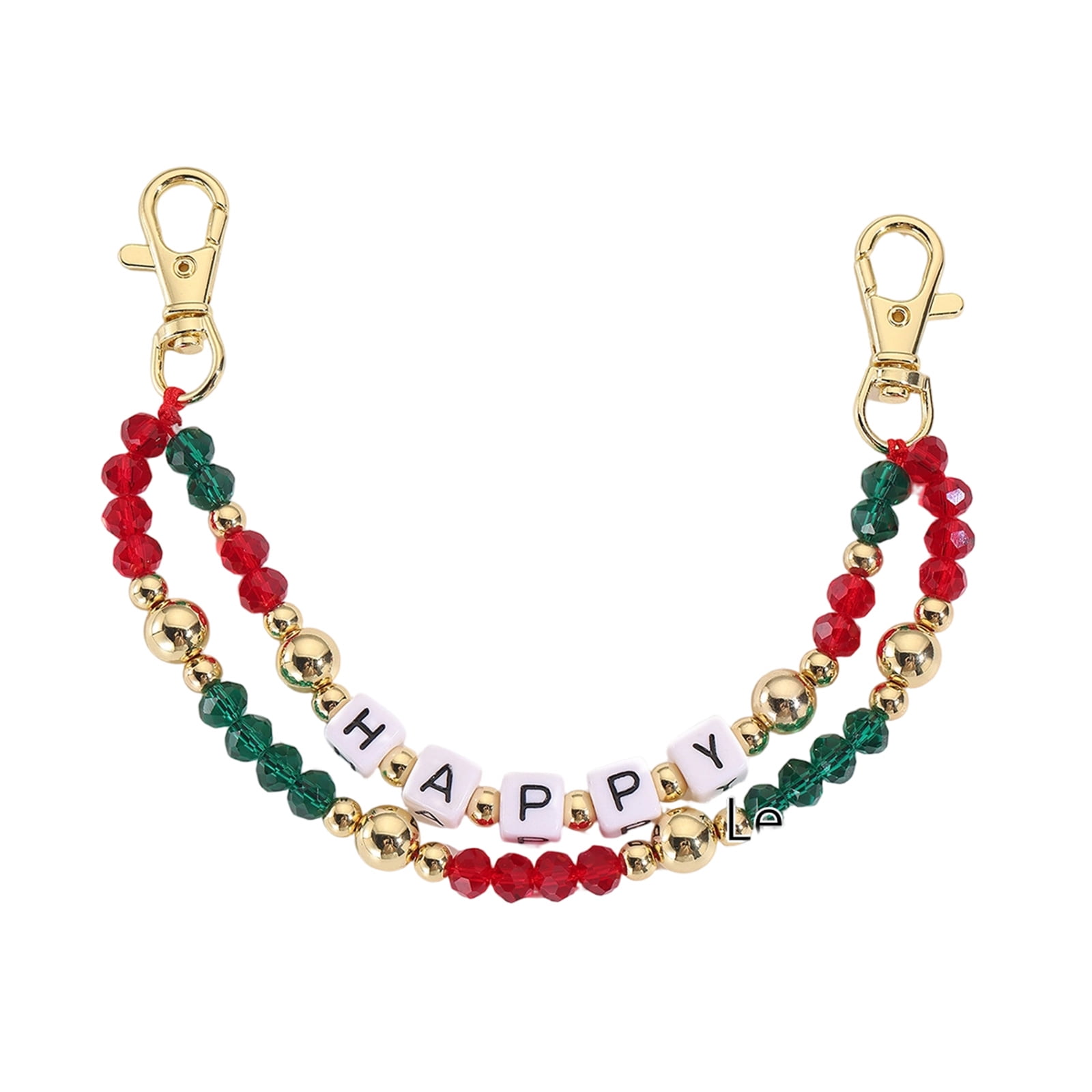 Holiday Themed Plastic Key Rings With Creative Santa Design Lovely ...