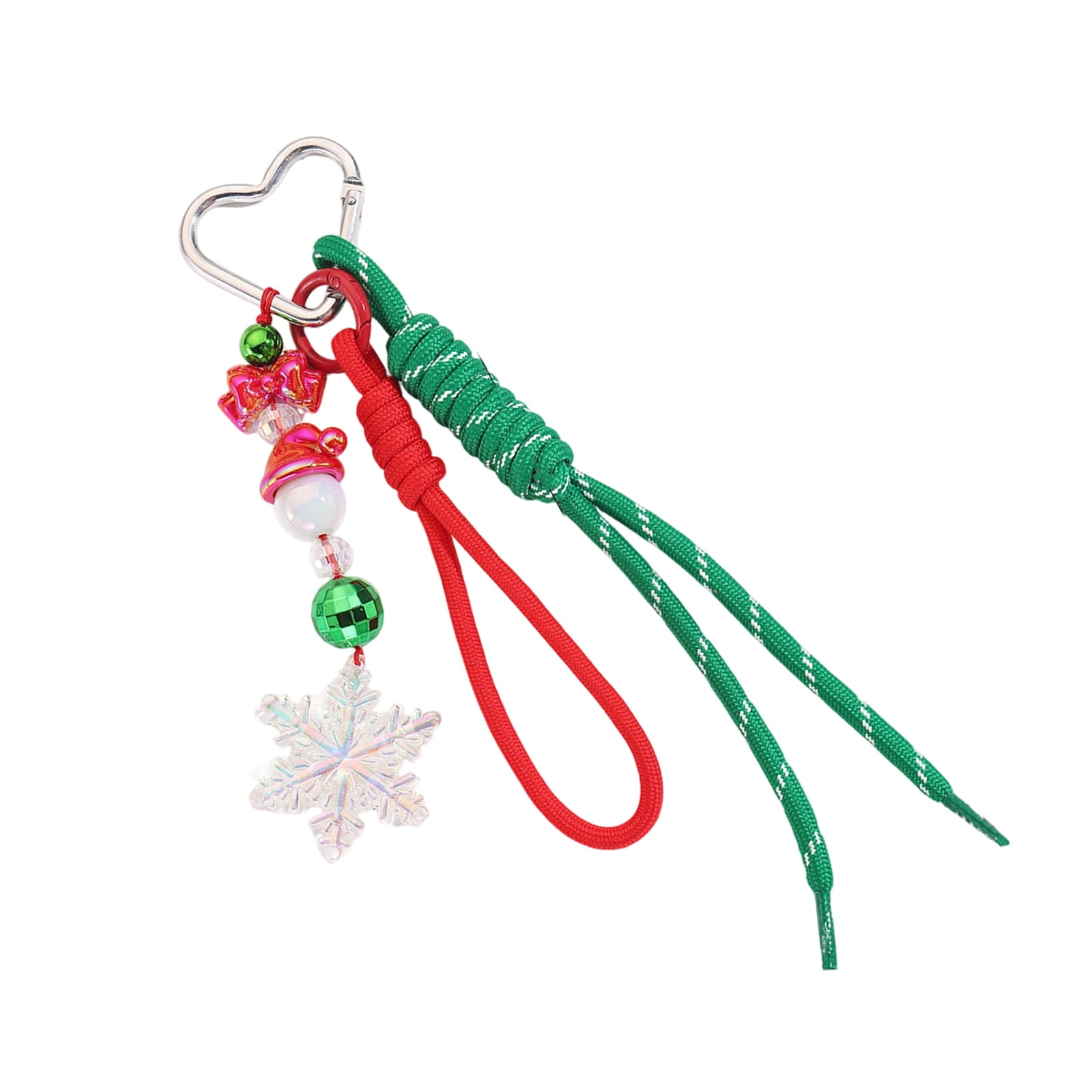 Holiday Themed Plastic Key Rings With Creative Santa Design Lovely ...