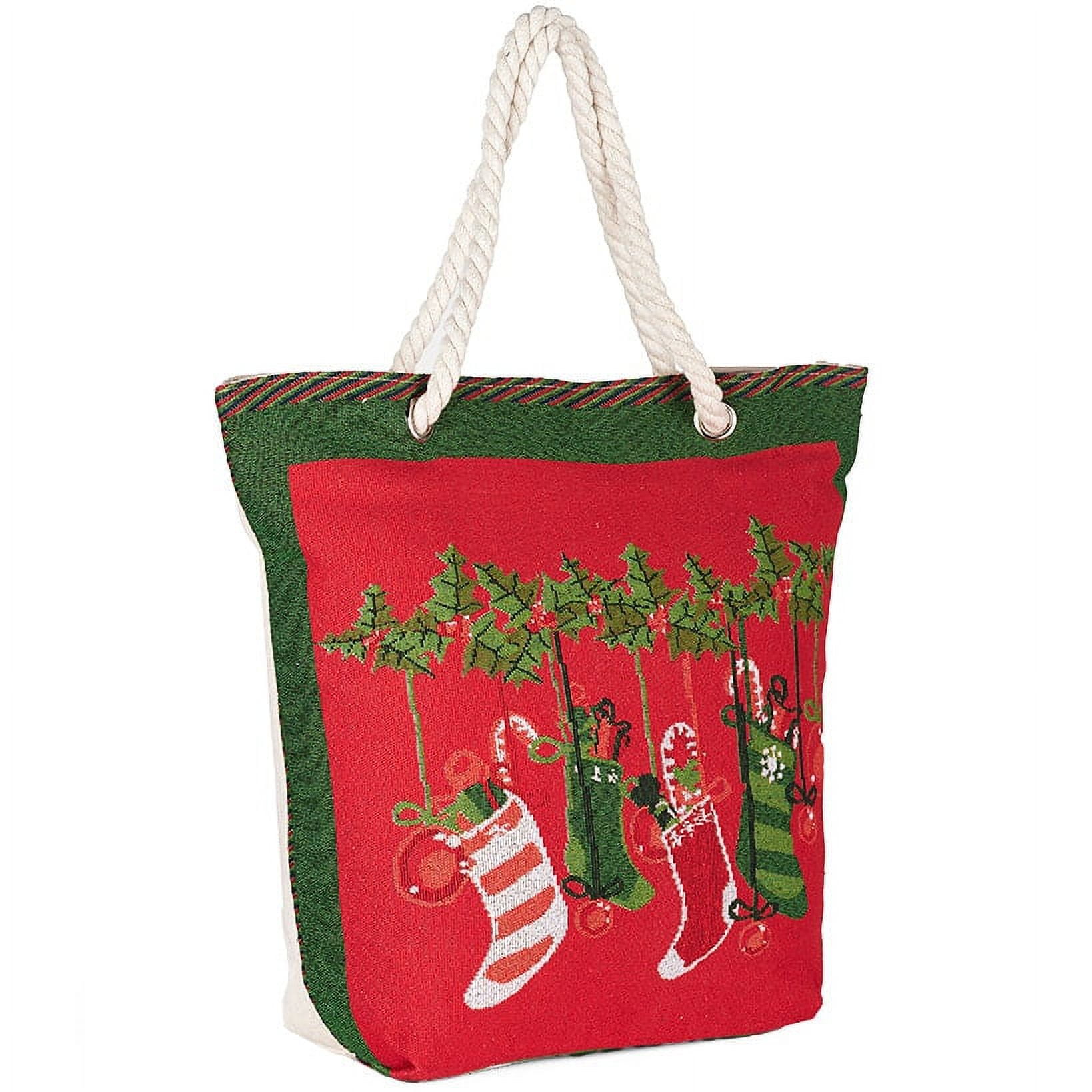 Holiday-Themed Tote Bags - Stockings - Walmart.com
