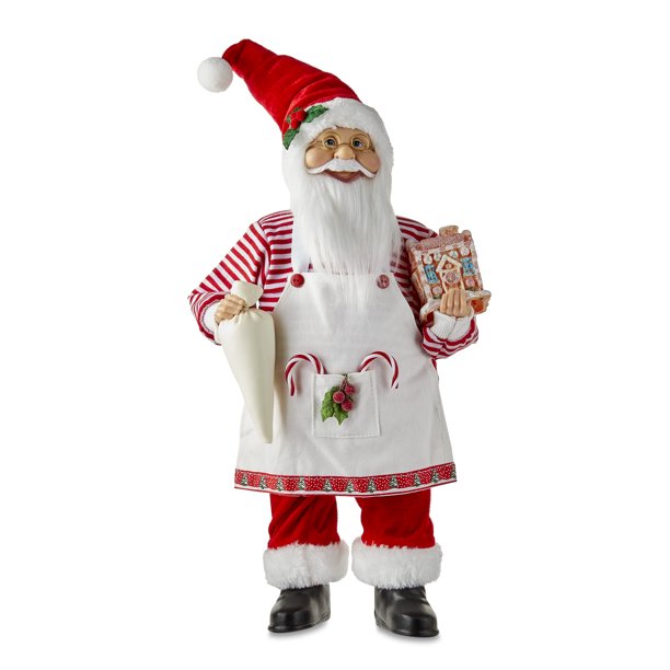 Baking Santa, 18 in, by Holiday Time - Walmart Business Supplies