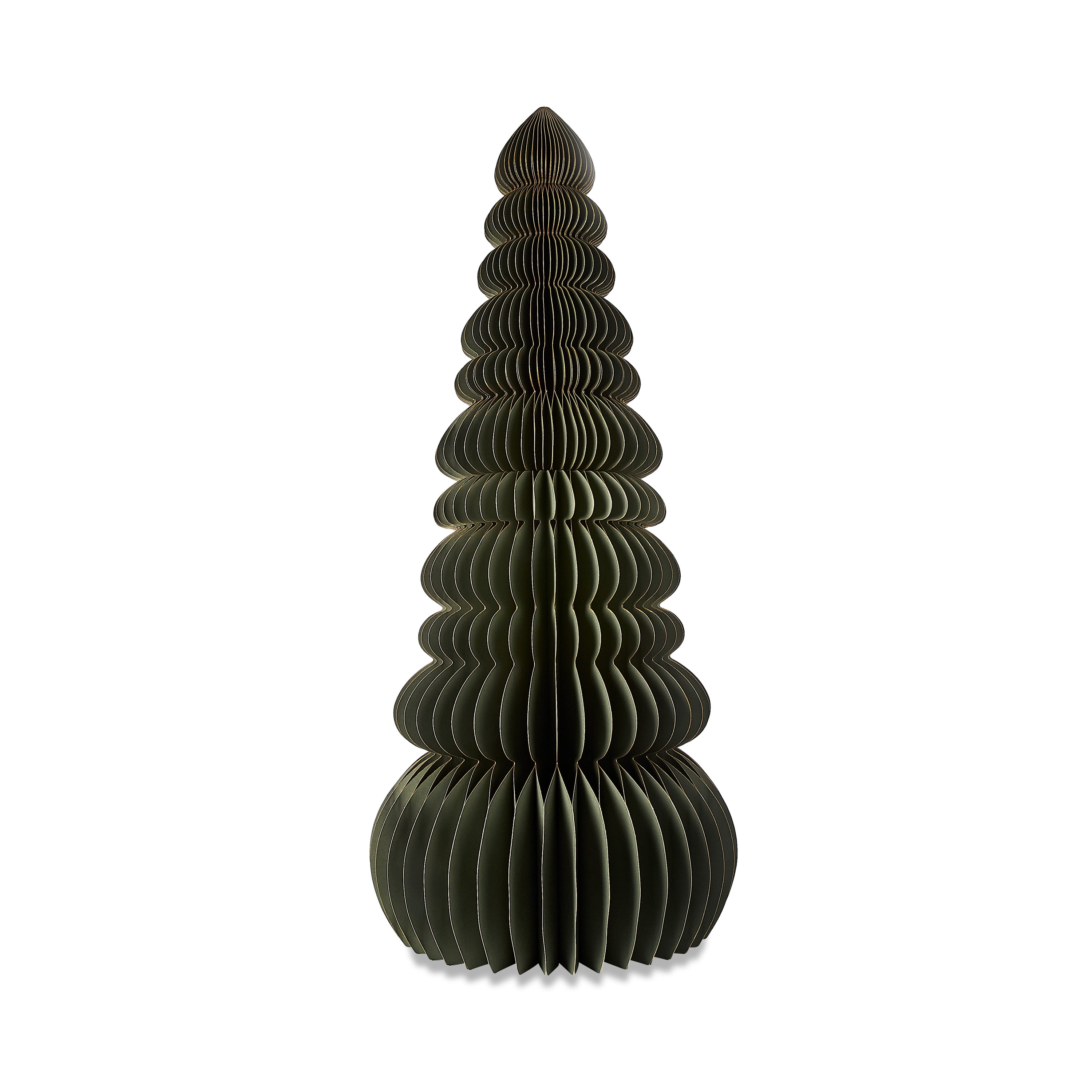 Holiday Time 47IN Tall Green Paper Christmas Tree - Walmart.com