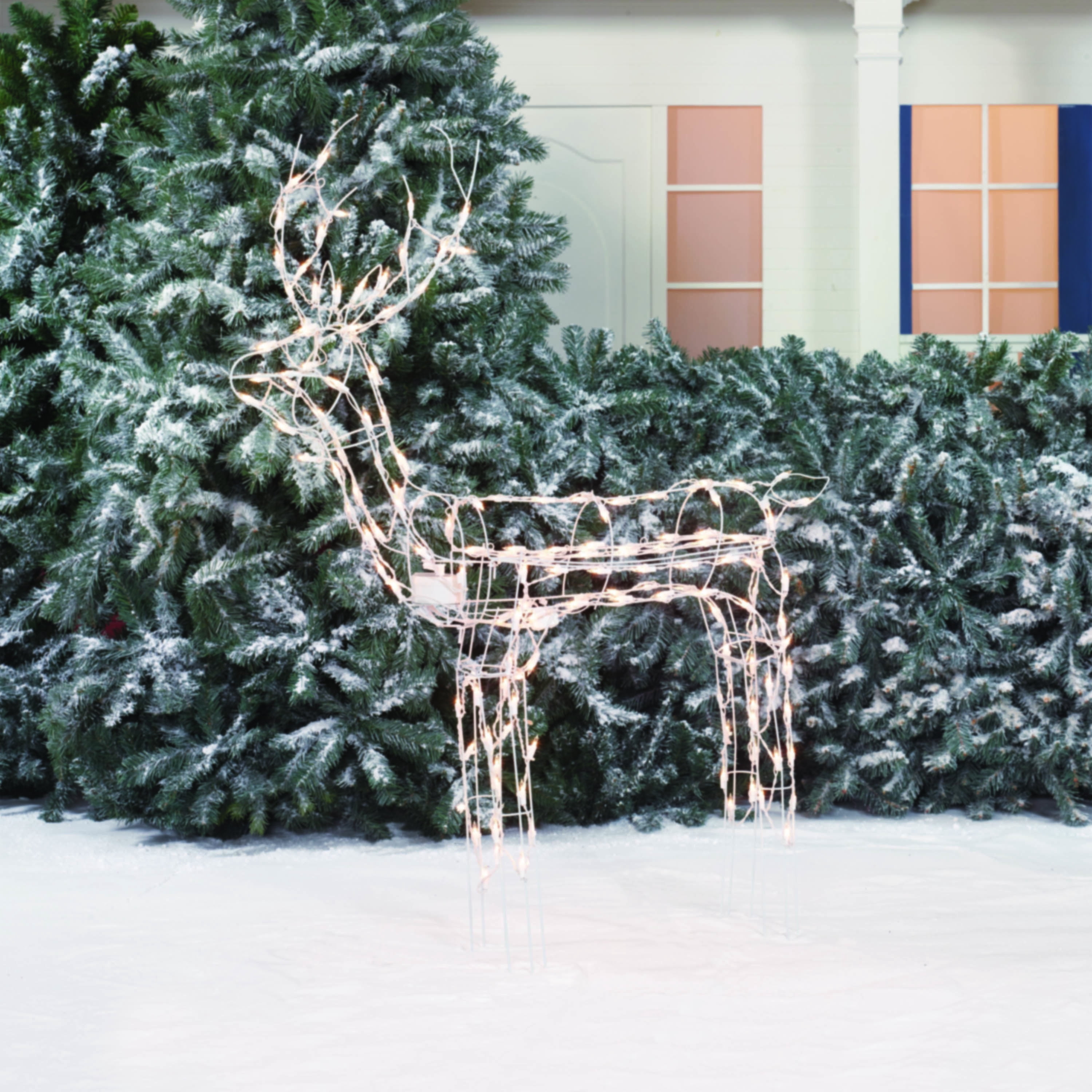 Brandclub - Holiday Time 48" Tall Animated Standing Buck Light ...