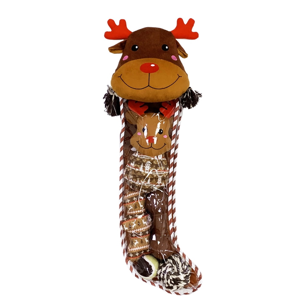 Holiday Time Assorted Colors Christmas Stockings, 25.6" (8 Count ...