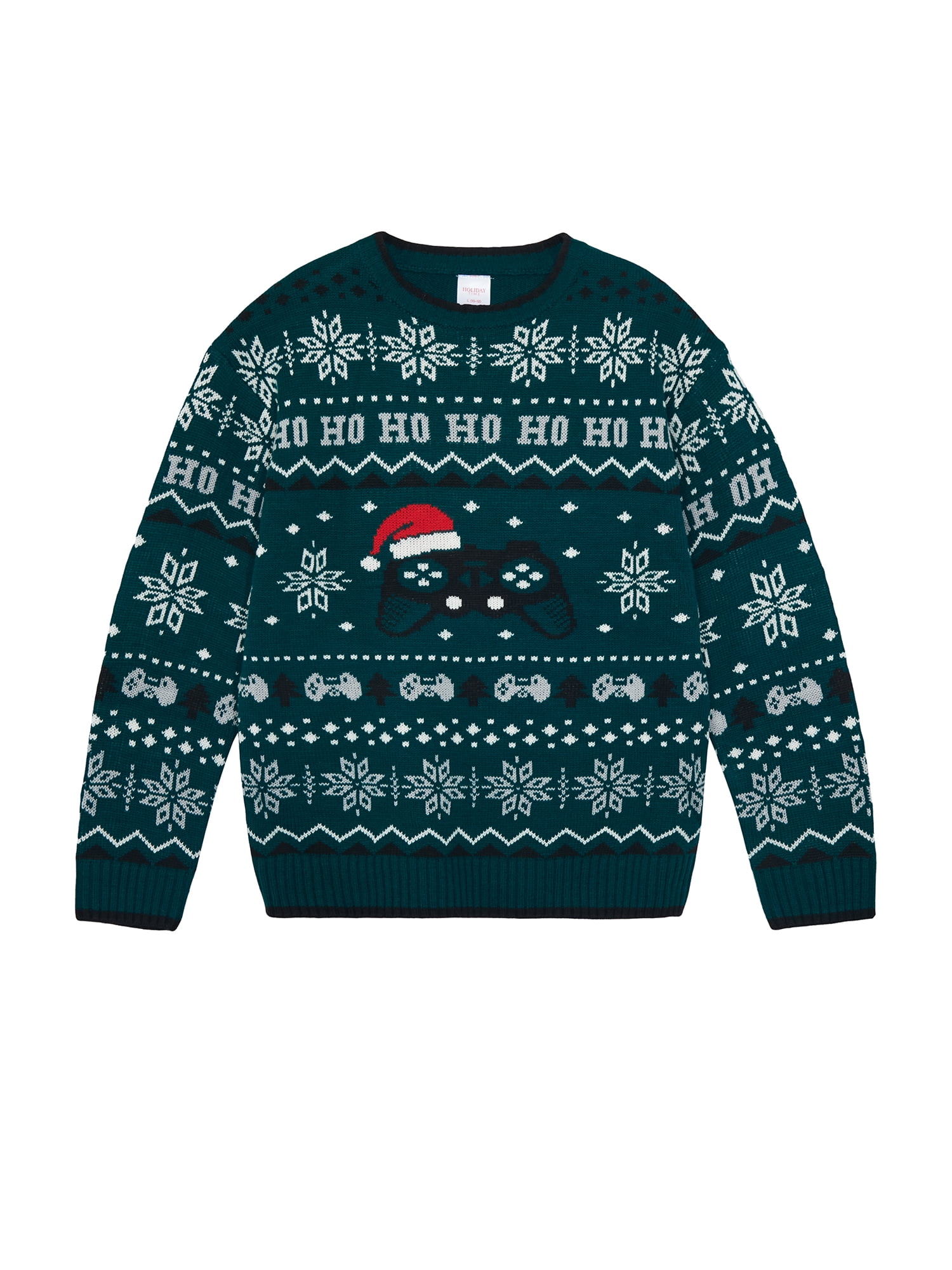 Holiday Time Boys Christmas Sweater, Sizes 4-18 & Plus - Walmart.com