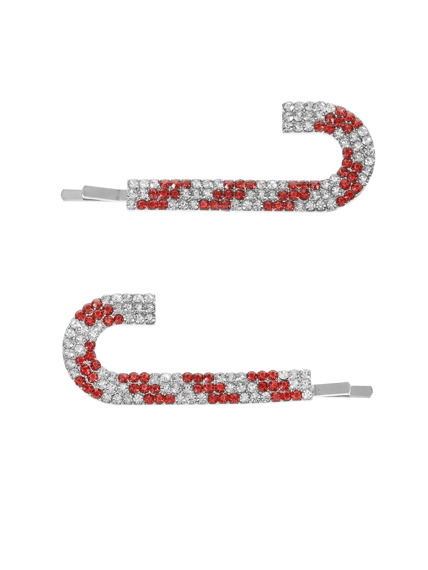 Holiday Time Candy Cane Hair Pins, 1 Pair - Walmart.com