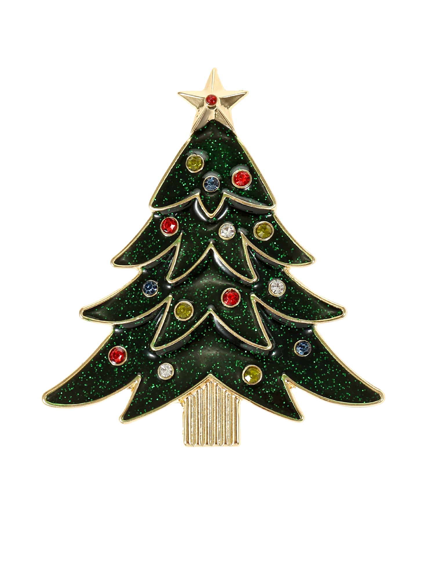 Holiday Time Christmas Tree Pin, 1 Piece - Walmart.com
