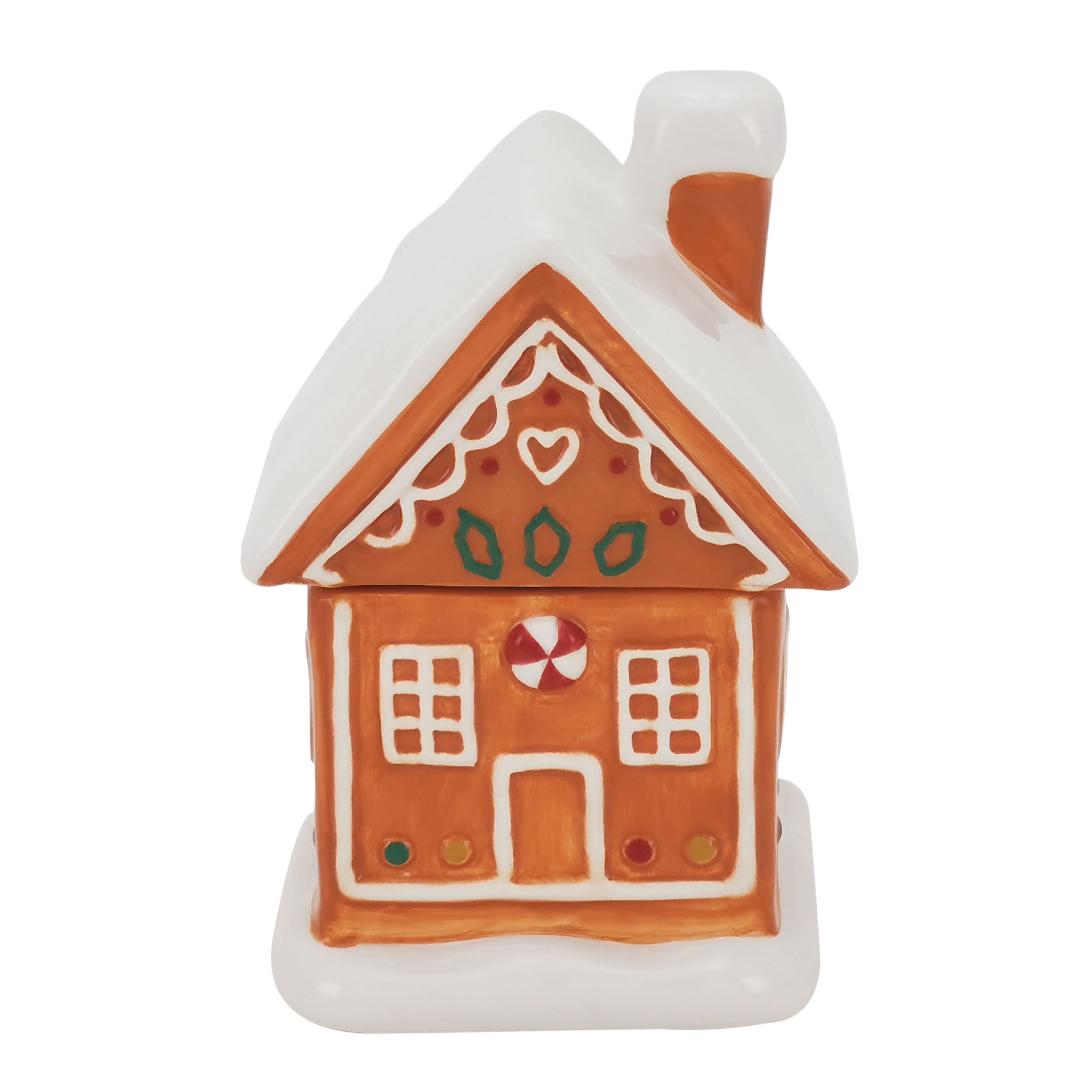Brandclub - Holiday Time Gingerbread House Candy Jar