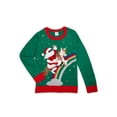 Holiday Time Girls 3D Embellished Christmas Sweater, Sizes 4-18 & Plus ...